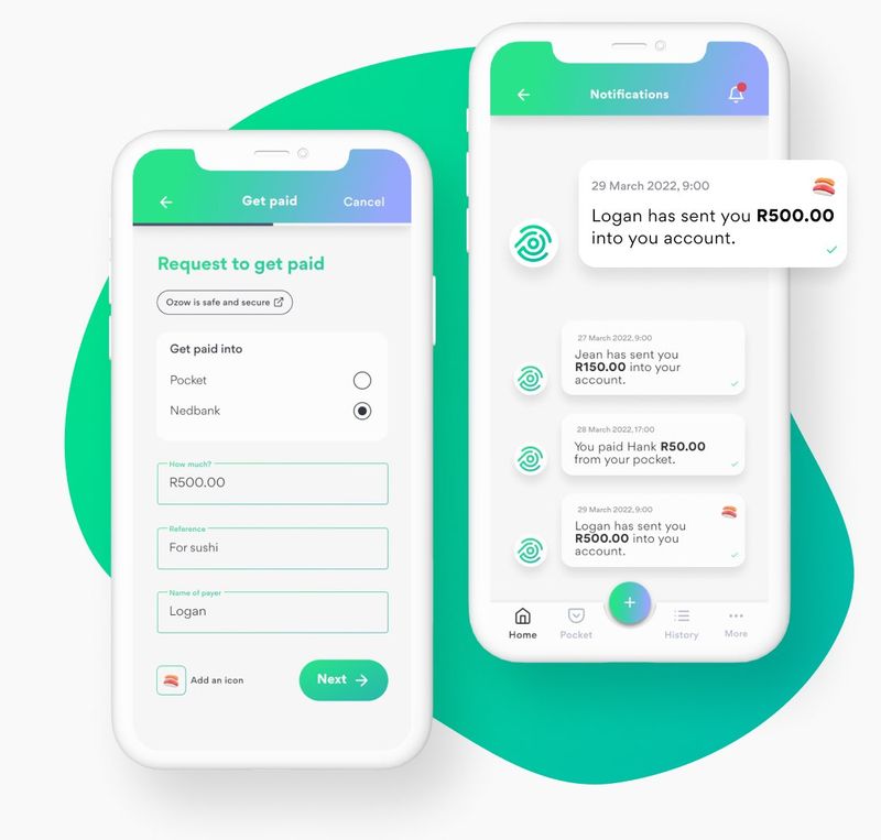 P2P Payments | Buy Airtime, Data, Electricity | Ozow.ME